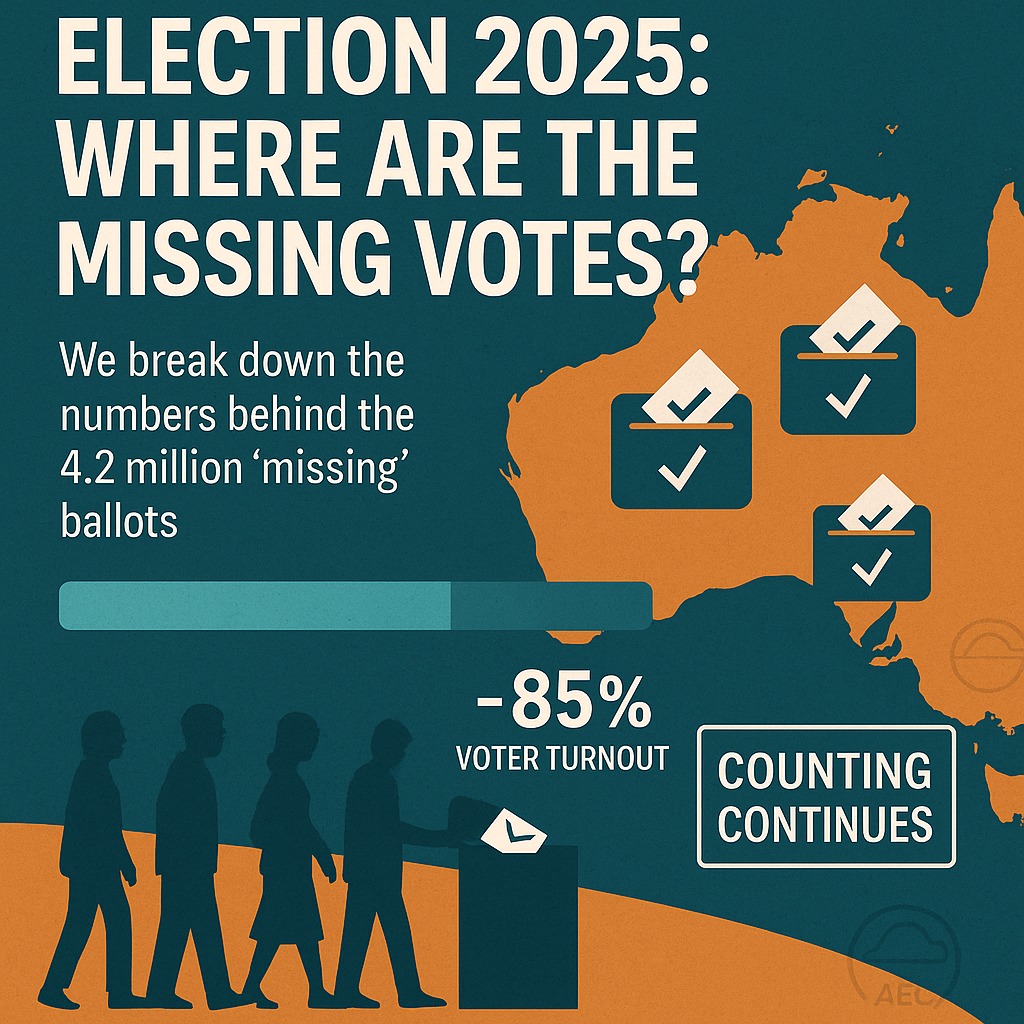 🗳️ ELECTION MYSTERY? THE “MISSING... - Aussie News Tonight | Facebook