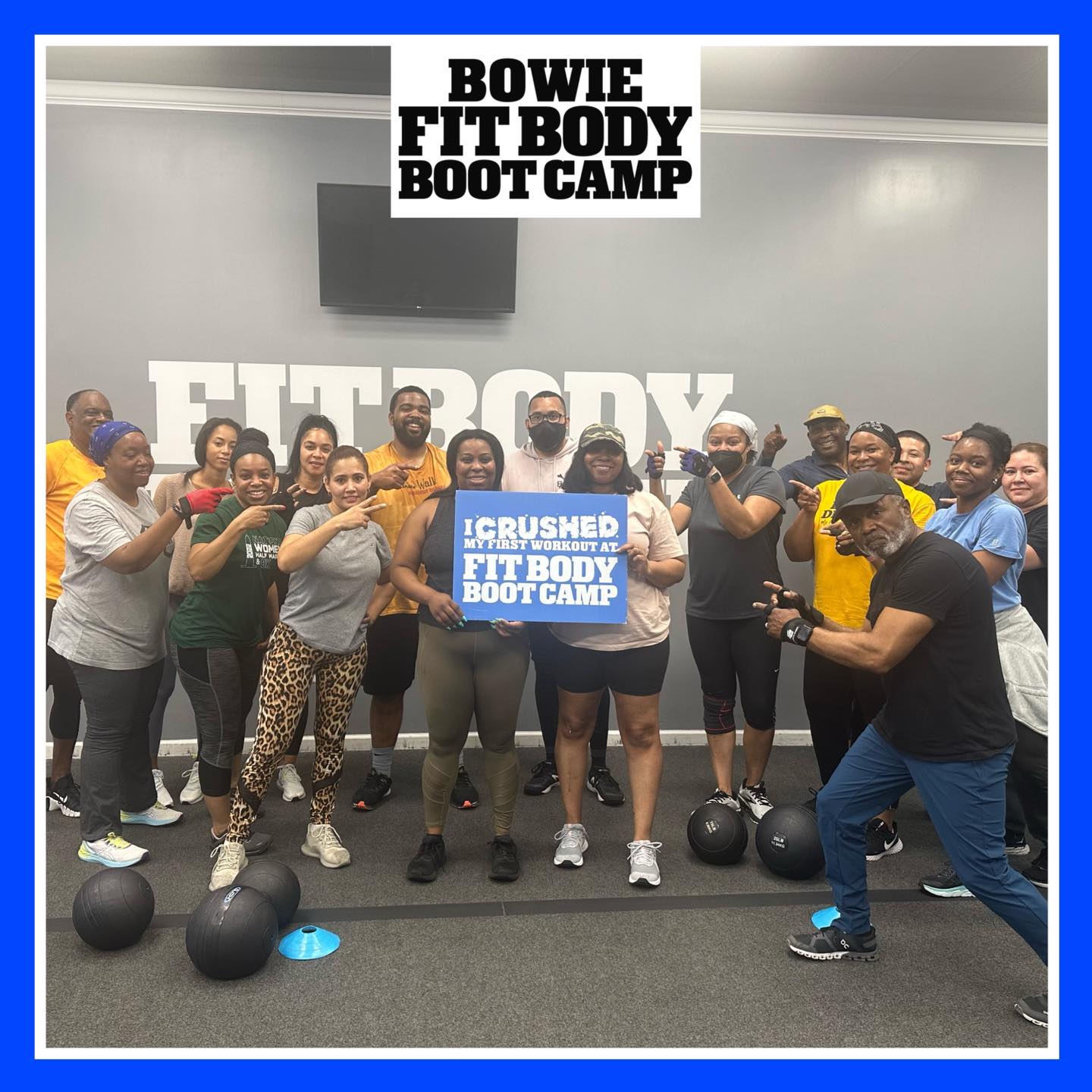 📣 Congratulations Chrystal And Bowie Fit Body Boot Camp