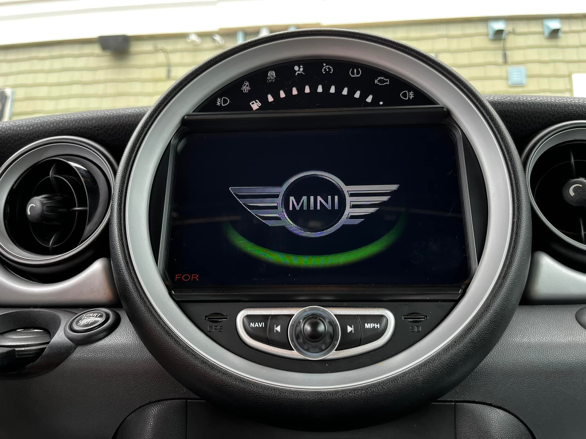 Big Apple Music - New modern head unit installed in Mini... | Facebook