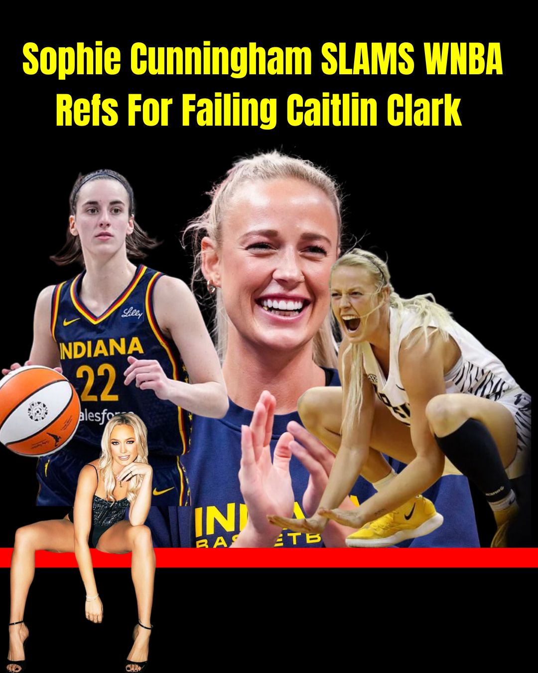 Usn24 Sophie Cunningham Slams Wnba Refs For Failing Caitlin Clark