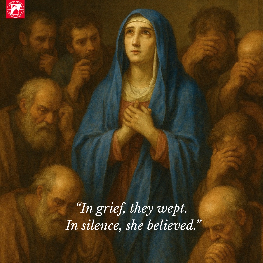 EWTN - 📜 What the Apostles Felt It is the early morning of Holy ...