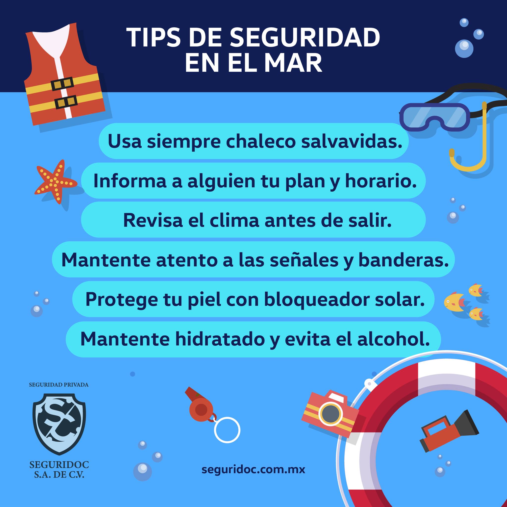 👉 ¡Disfruta del mar con... - Seguridoc Seguridad Privada | Facebook