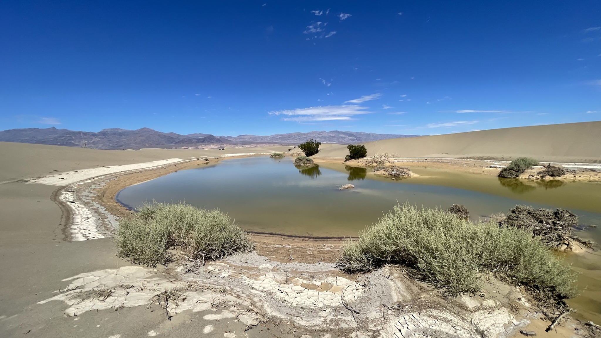 Lakes In The Sand Dunes Death Valley National Park Facebook
