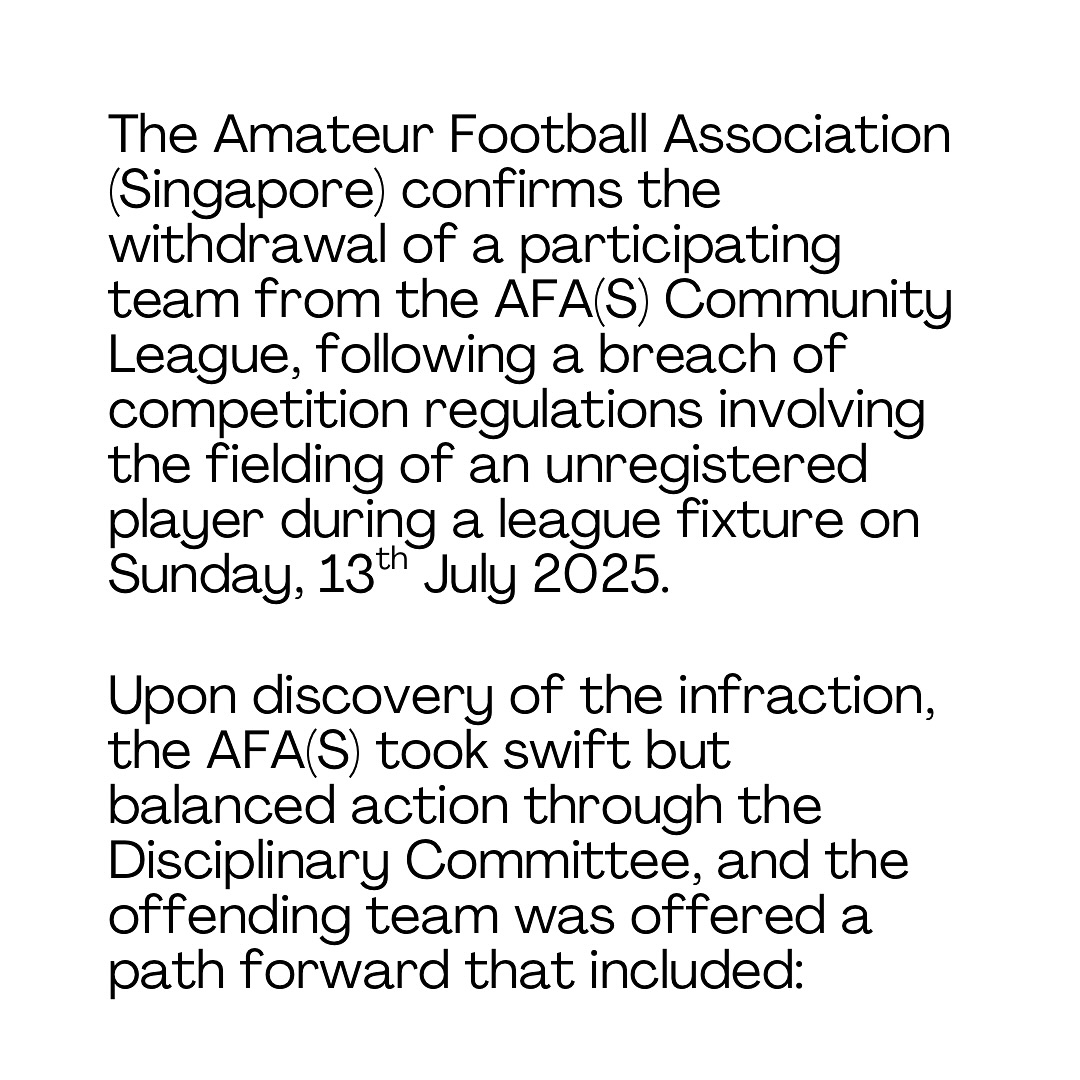 Amateur Football Association Singapore
