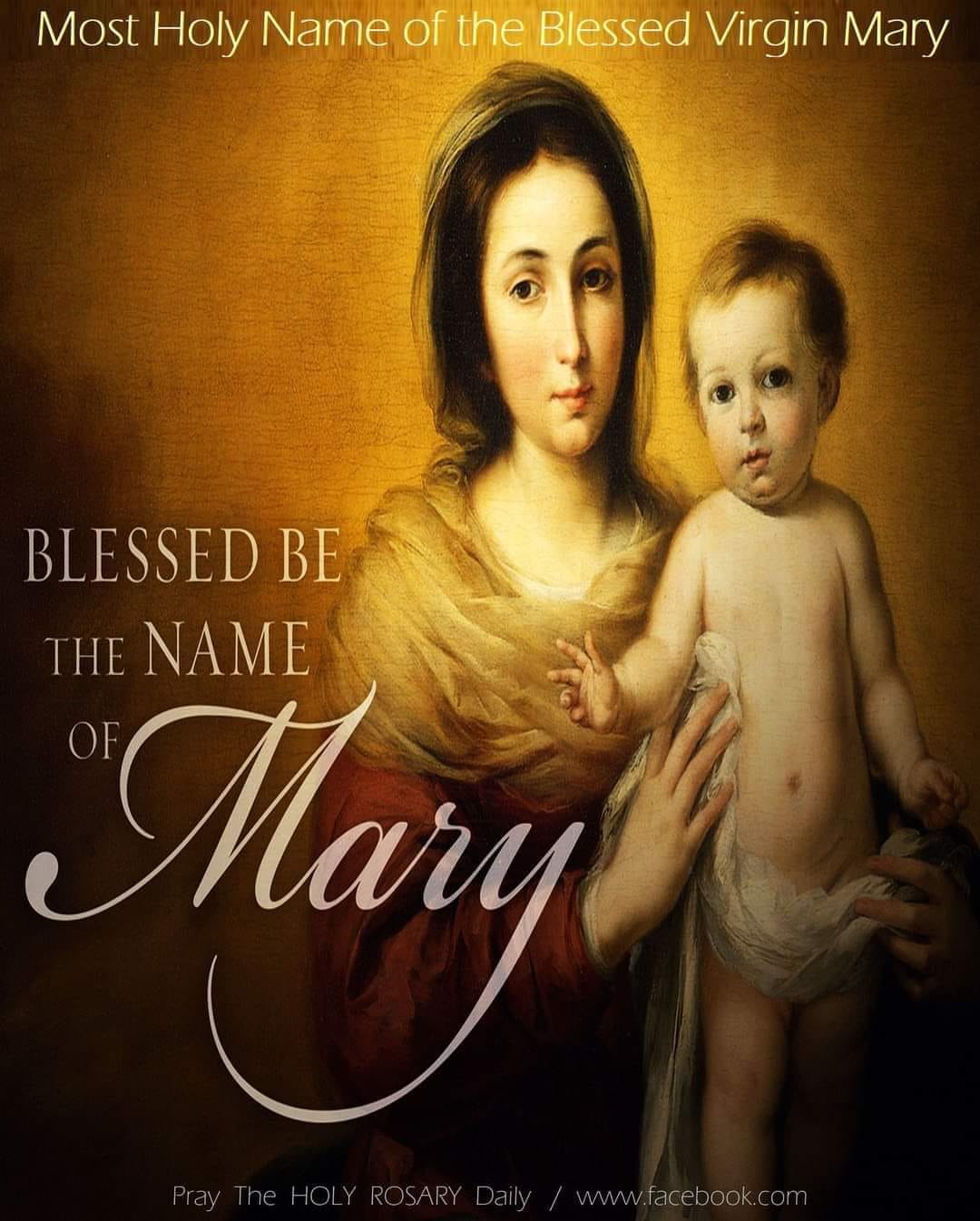 Patrick - SEPTEMBER 12 IS THE MEMORIAL OF THE MOST HOLY NAME OF THE ...