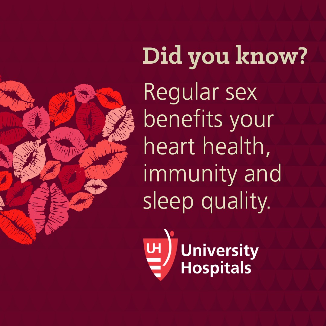 The Health Benefits Of Sex Include University Hospitals