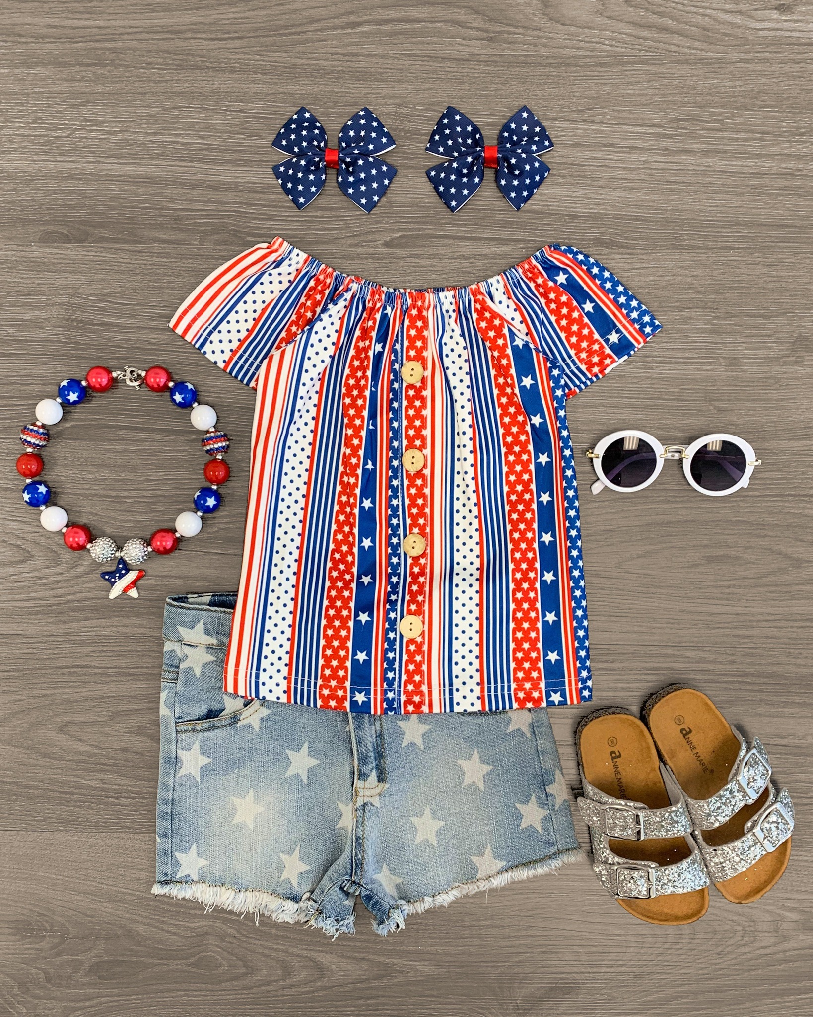Sparkle In Pink ️ Your Patriotic Cutie Will Shine