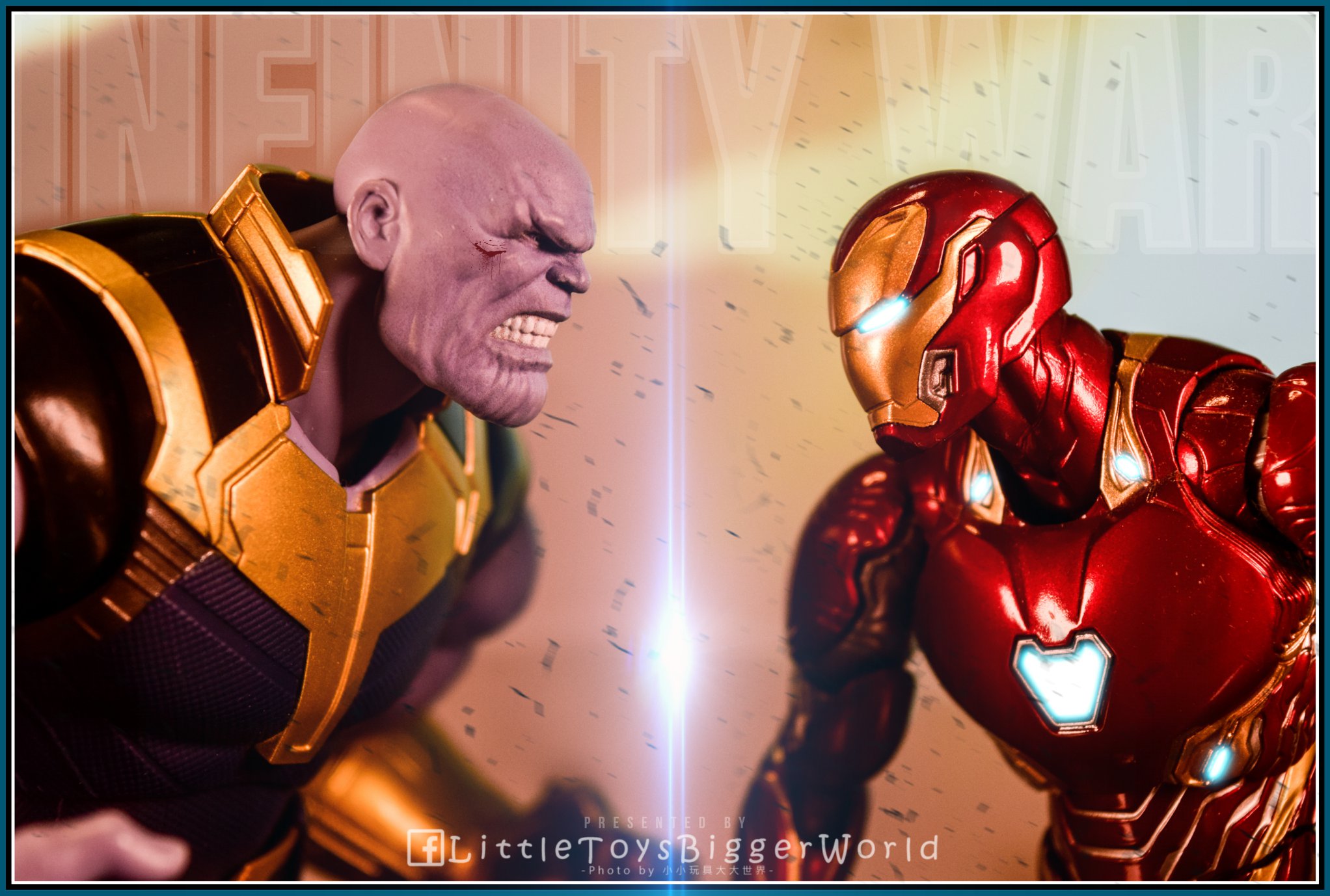小小玩具大大世界 閒拍 Avengers Infinity War Thanos Vs Iron Man Facebook