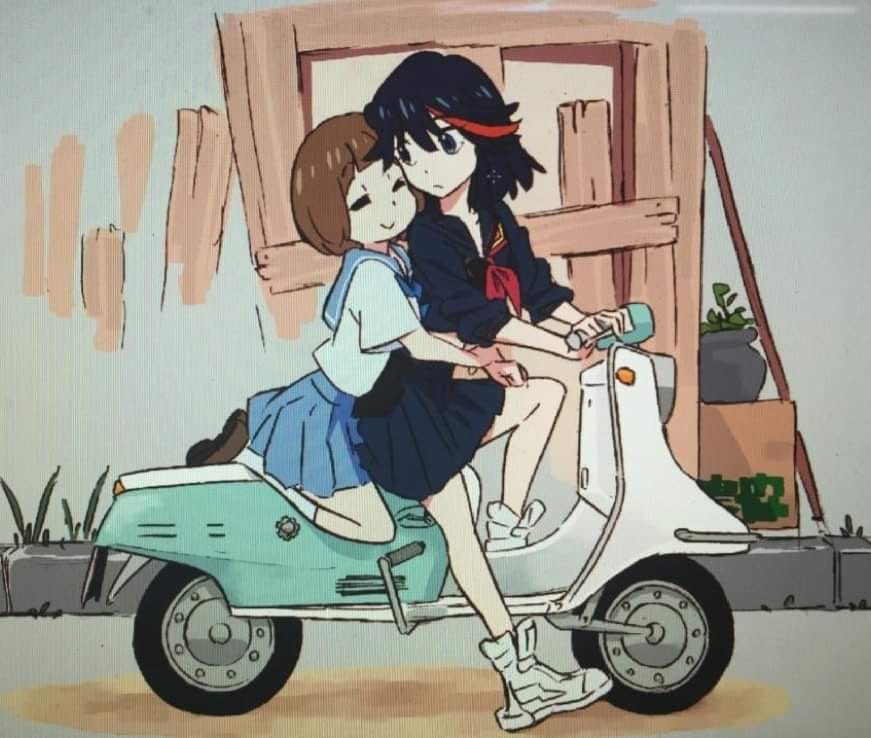 Frases Amable Recordatorio Que Canonicamente Ryuko Y Mako Son