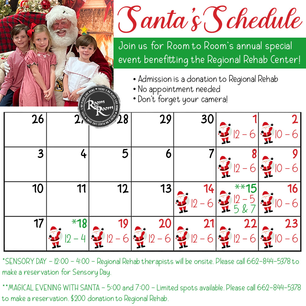 It's time for 🎅🏼Santa🎅🏼 at Room... - Room to Room Furniture | Facebook