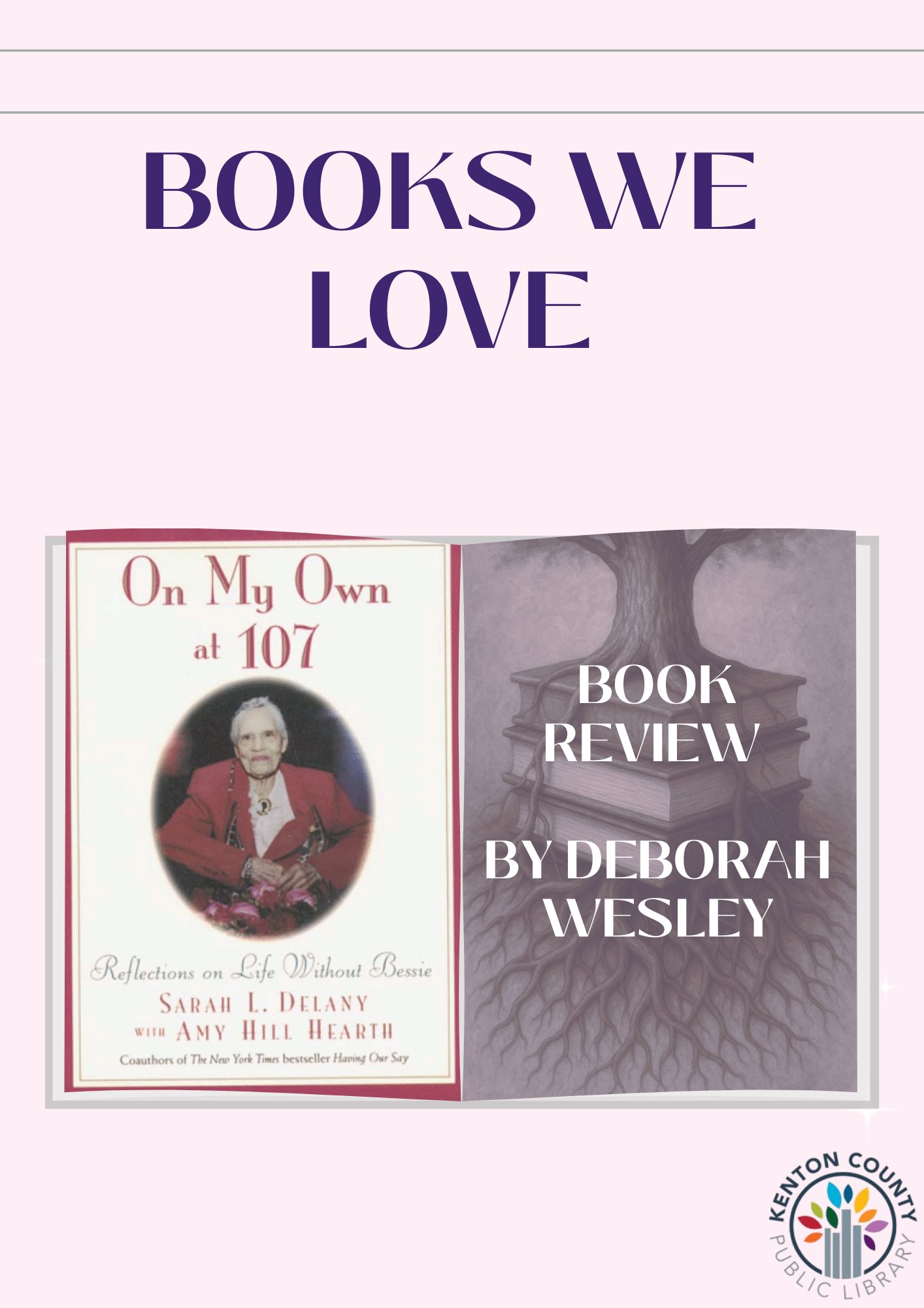 Books We Love - Book Review By... - Kenton Library Archives | Facebook