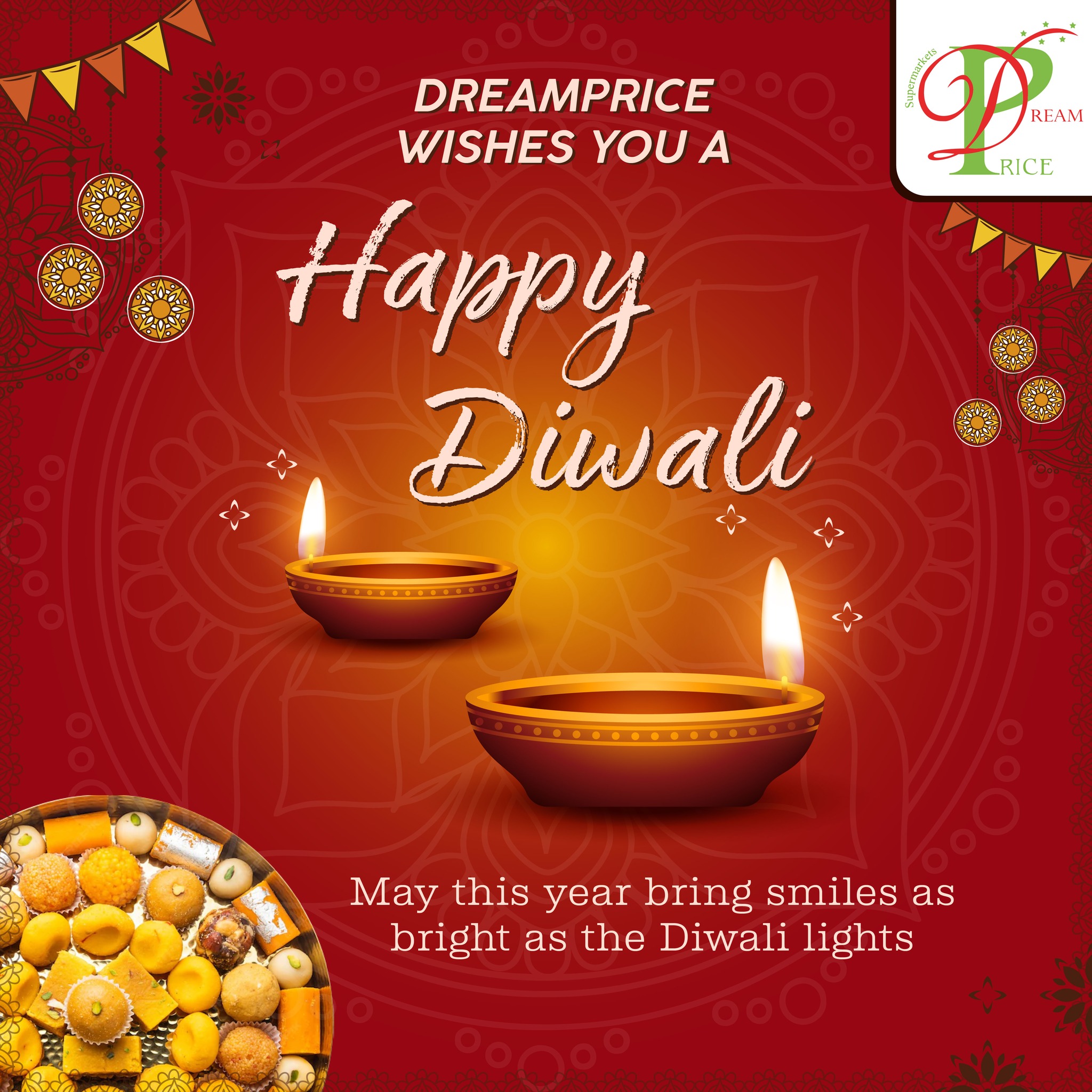 Dreamprice - 🪔 May this year bring smiles as bright as the...