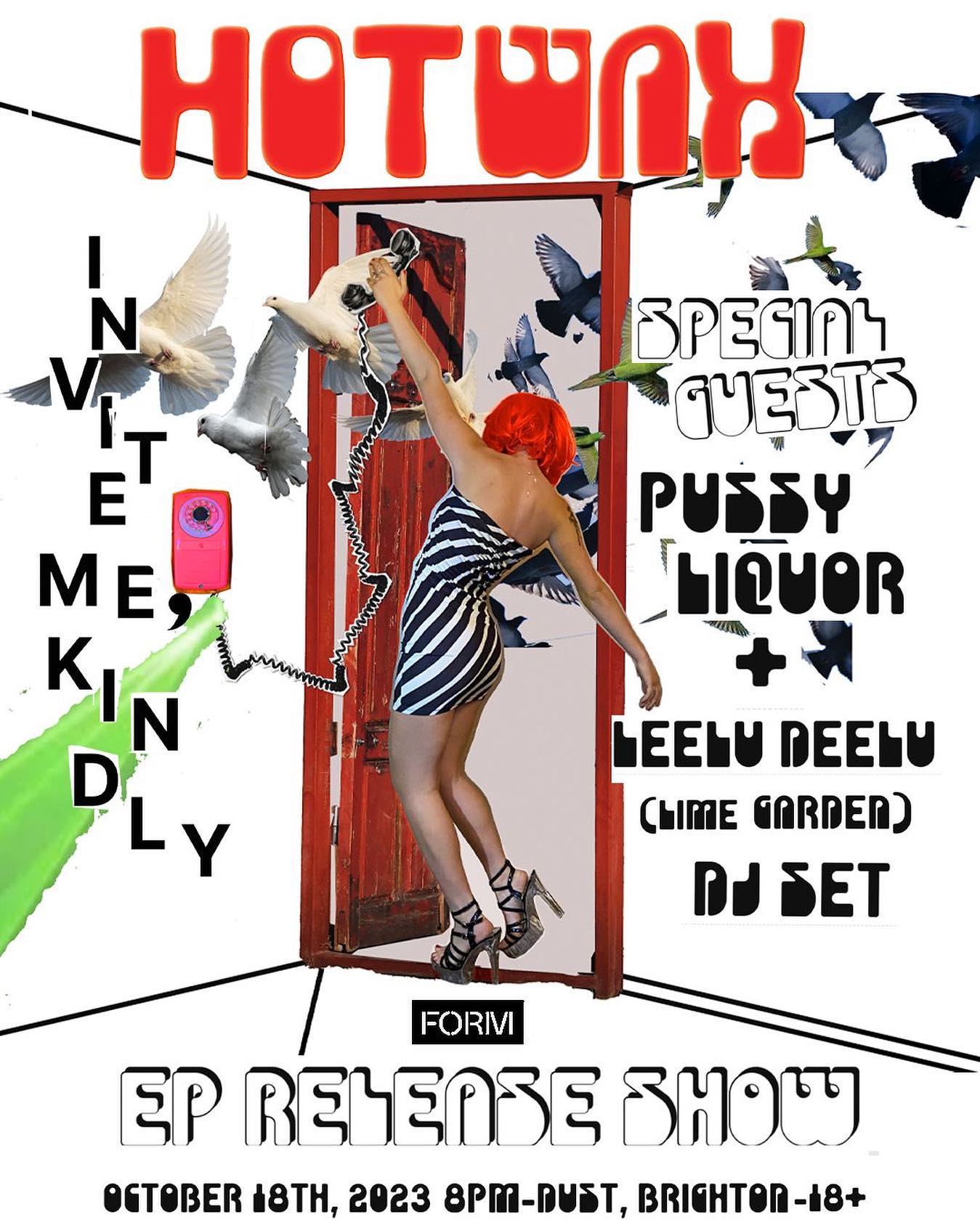 Pussyliquor Thats Damn Right Hotwaxbandd Ep Release Show October