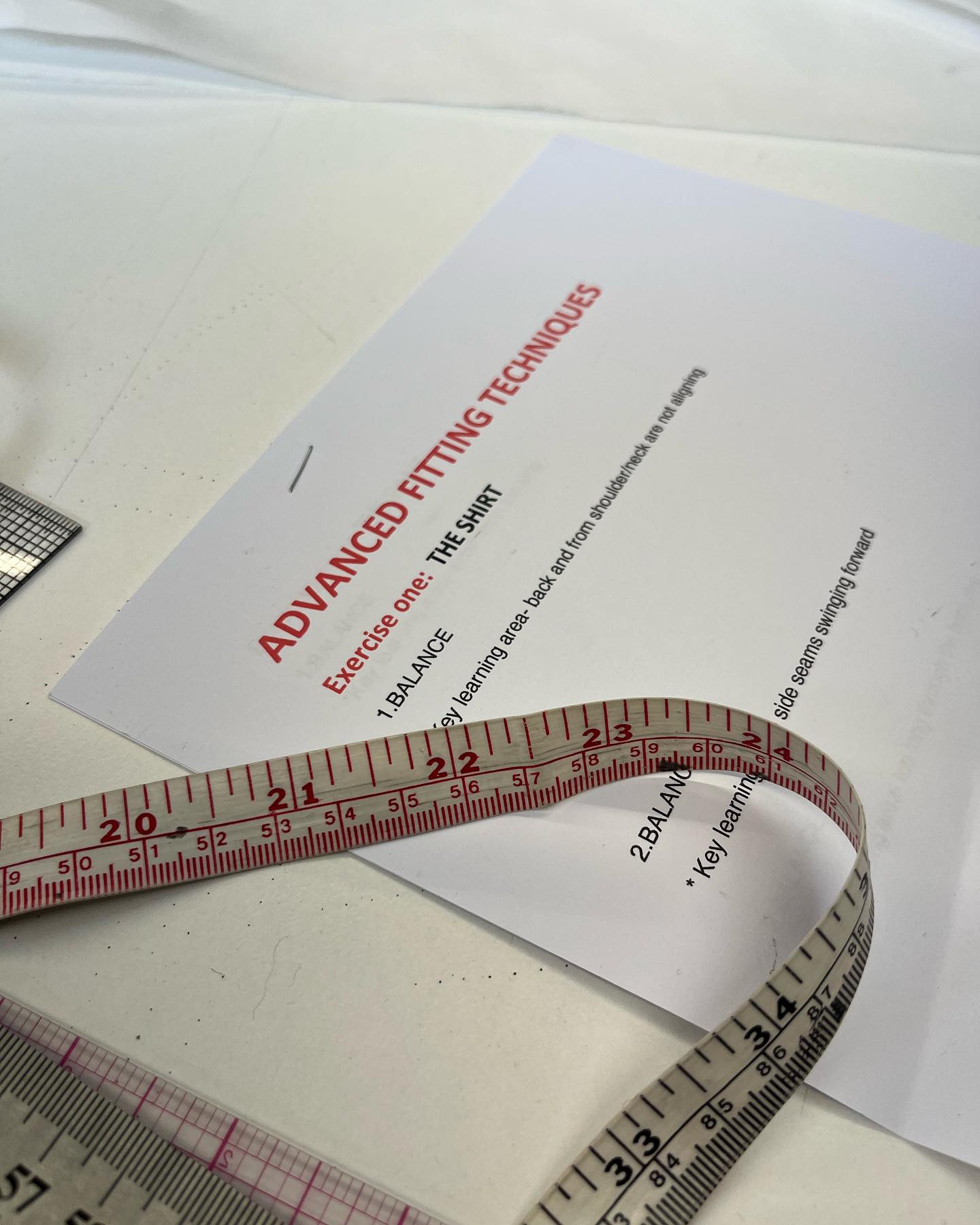 Today We Launched Advanced The Pattern Making Class 4424