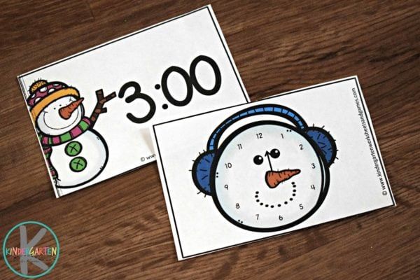 ⛄ FREE FREE Snowman Telling Time... - 123 Homeschool 4 Me