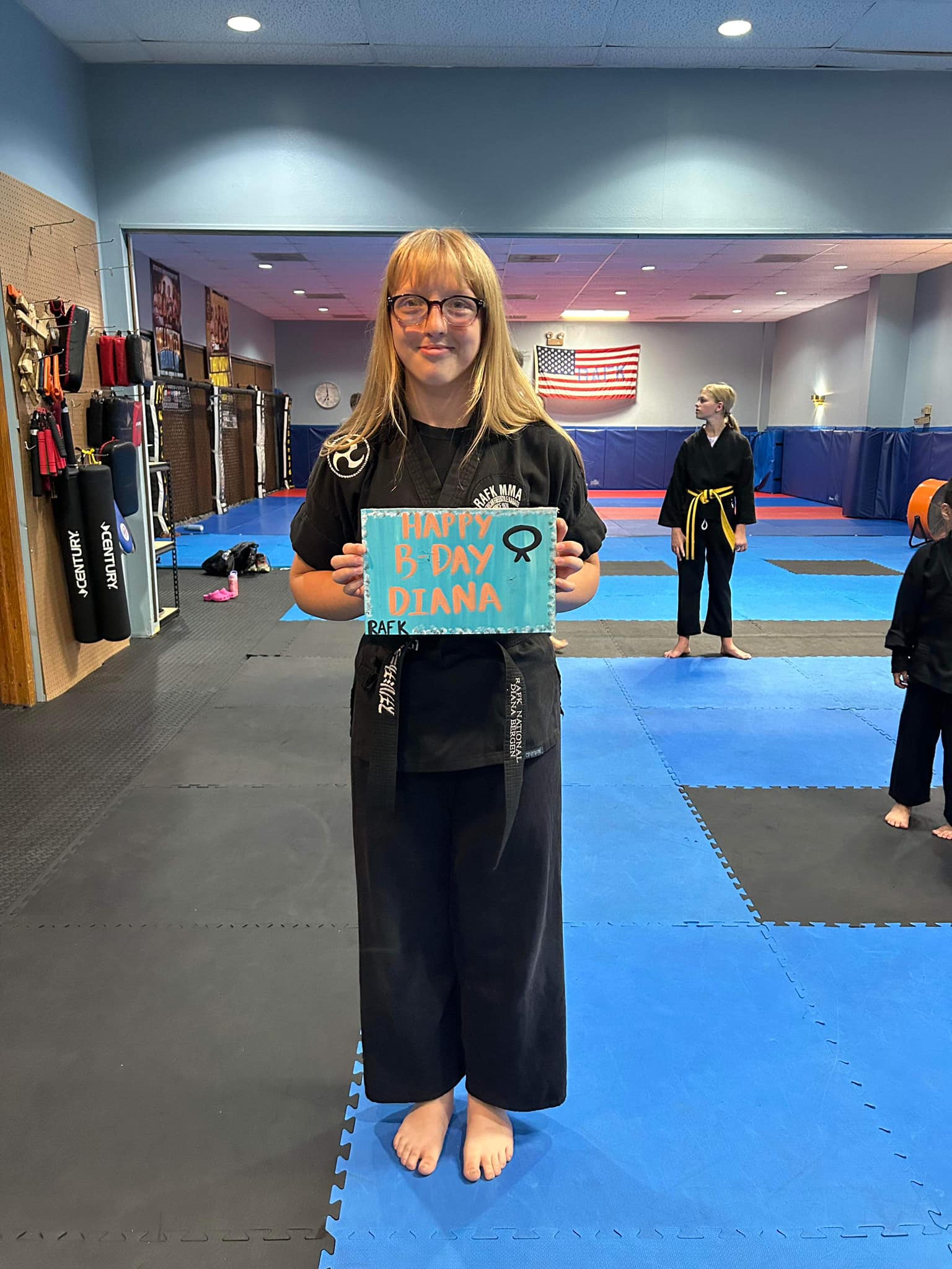 Happy Birthday 🎂 Diana Rines American Freestyle Karate 8726