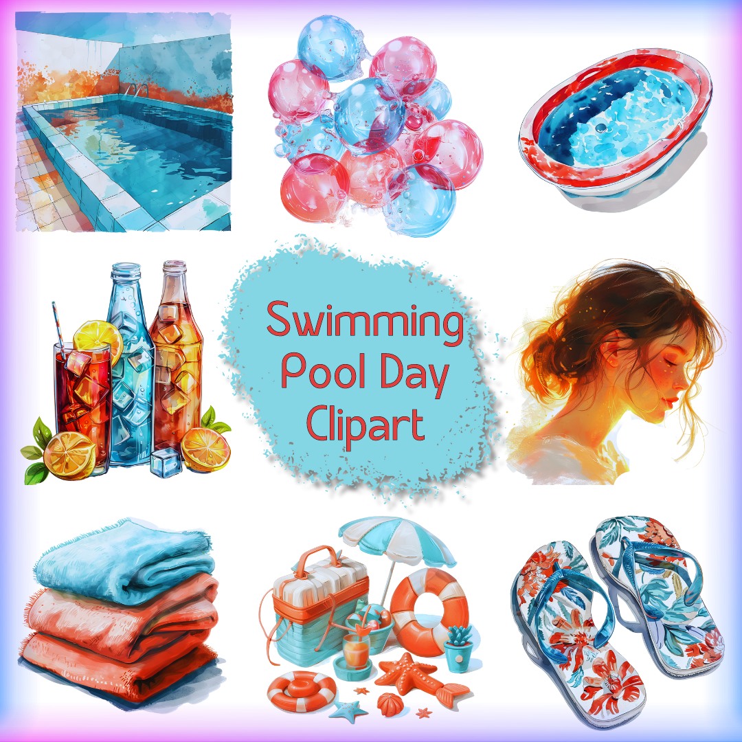 Mahala ZA - 🏊‍♂️ Splash into Summer with Free Clipart! 🌤️...