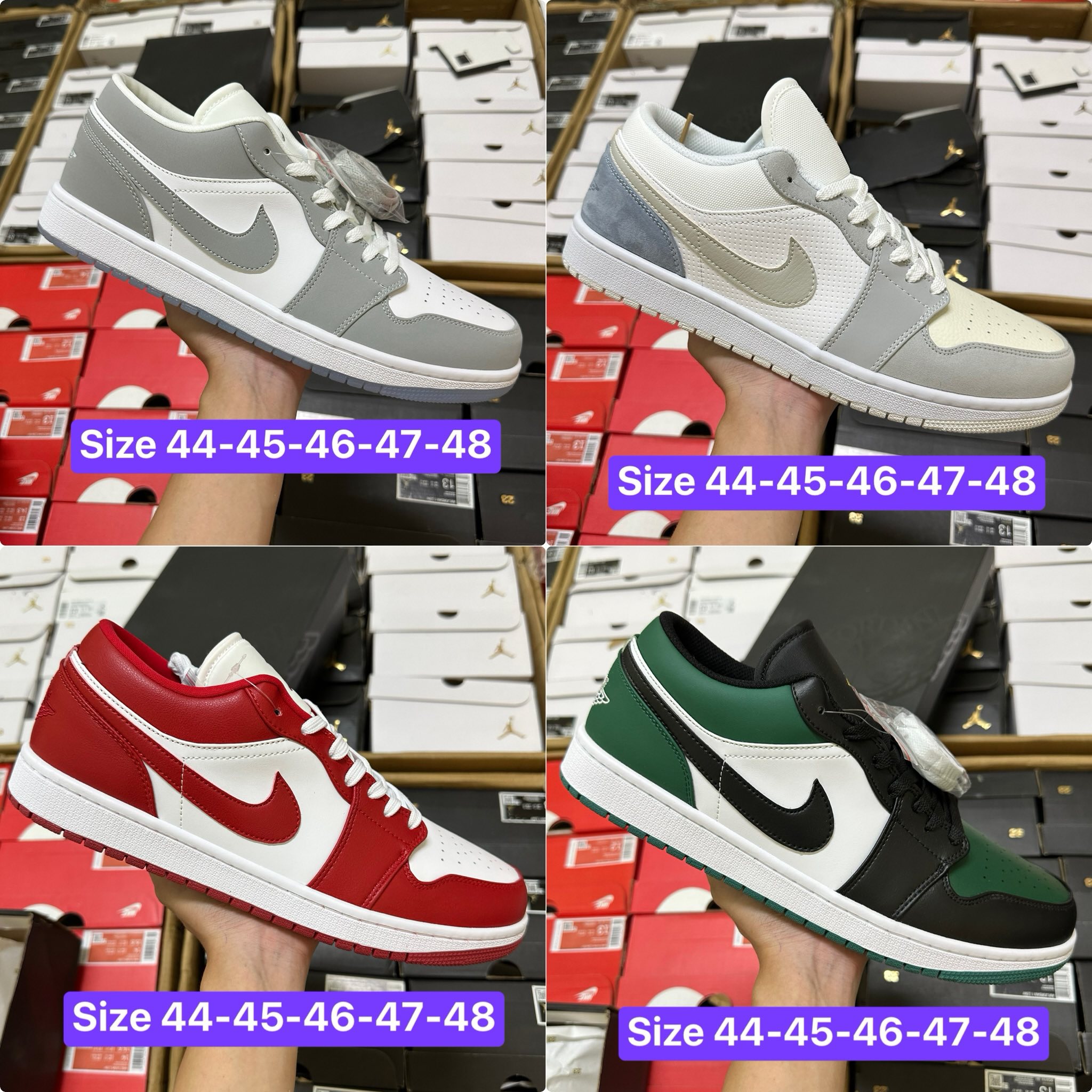 Giày dép số lớn từ 242,43,44,45,46,47,48,49,50 dành cho mấy anh chân ...