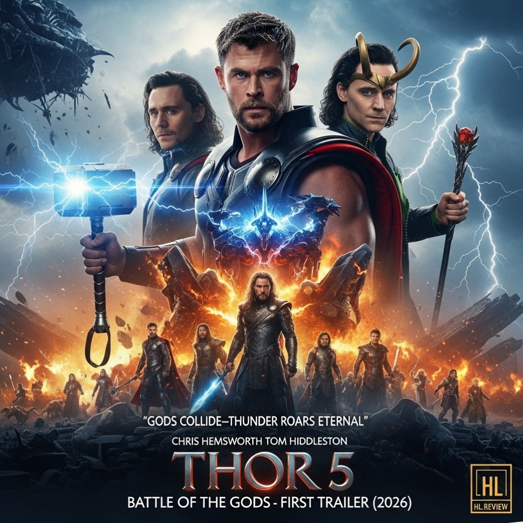 CinemaVerse - ⚡ Thor 5: Battle Of The Gods – First Trailer (2026) ⚔️ ⭐ ...