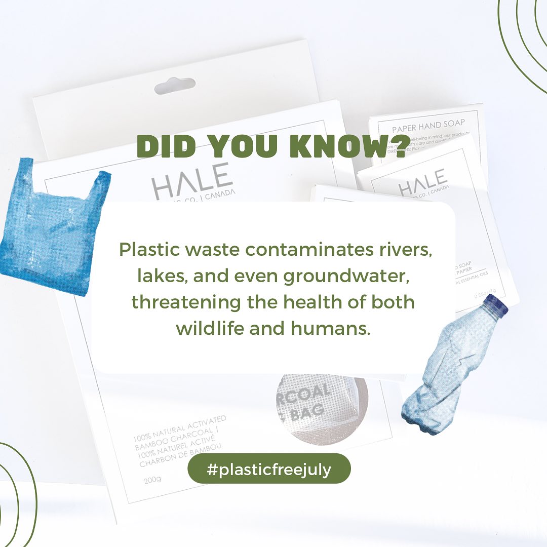 Hale - Did you know that plastic pollution is contaminating our water ...