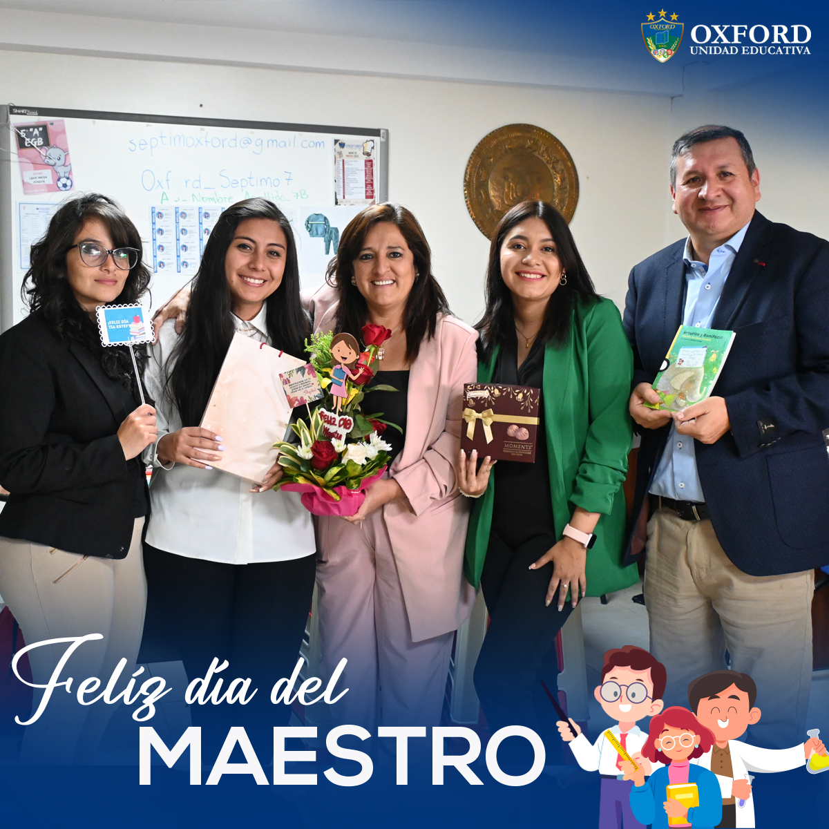 💙💚👩‍🏫🧑‍🏫👨‍🏫Ser Maestro no solo... - Unidad Educativa Oxford