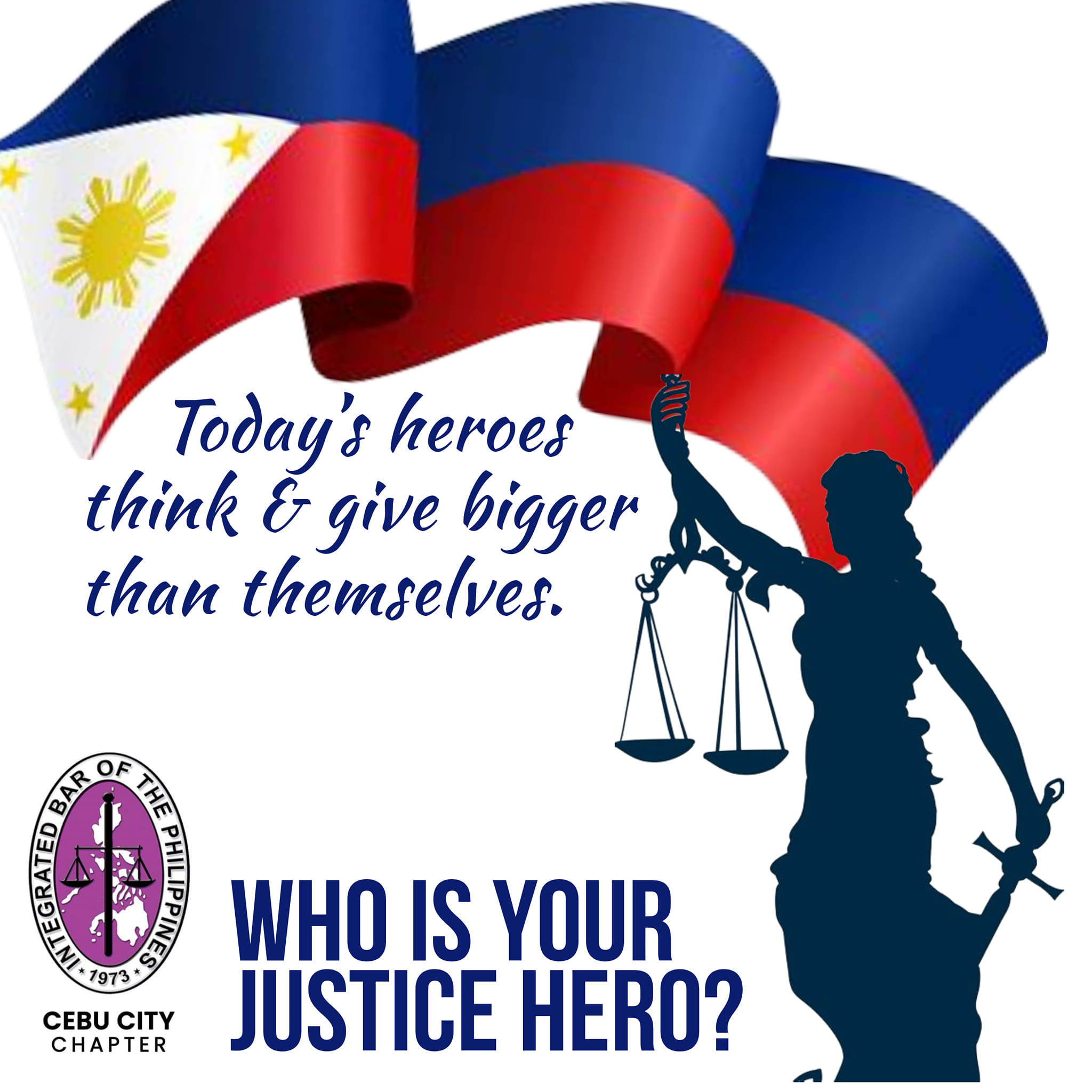 WHO IS YOUR JUSTICE HERO? "It is a useless life that is not consecrated ...
