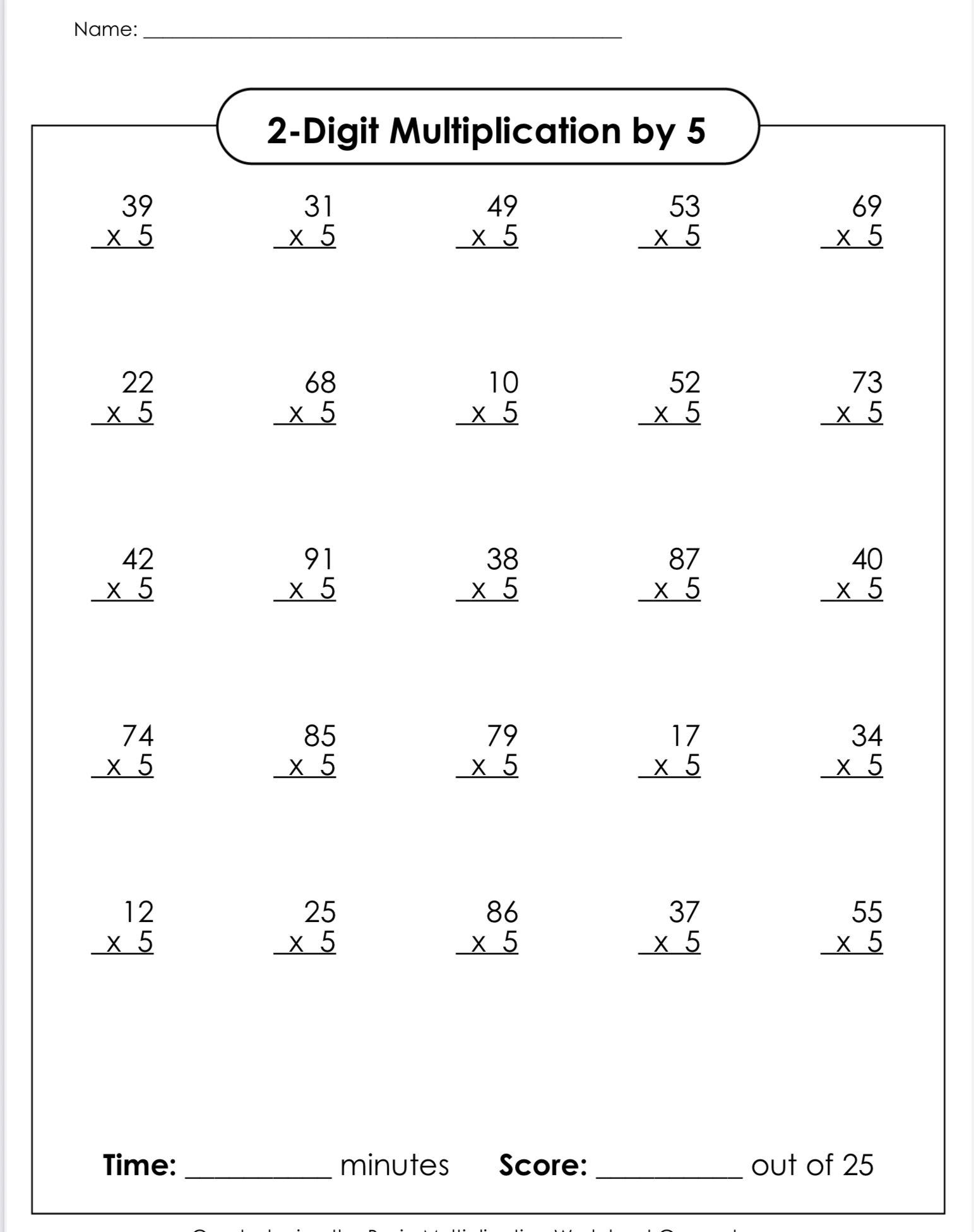 Learn - Strengthen 2-digit multiplication skills with this practice ...
