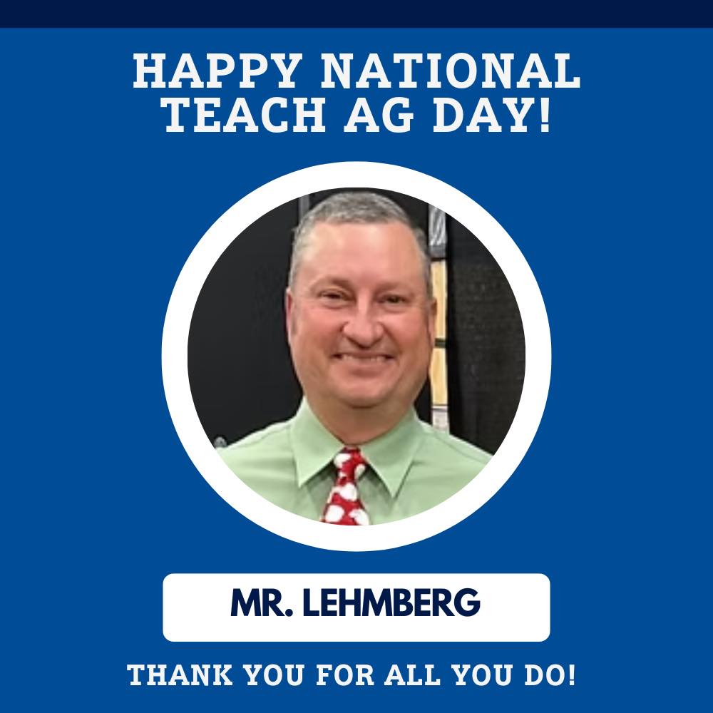 Marion FFA - 🌟 Happy National Teach Ag Day! 🌟 Today we... | Facebook