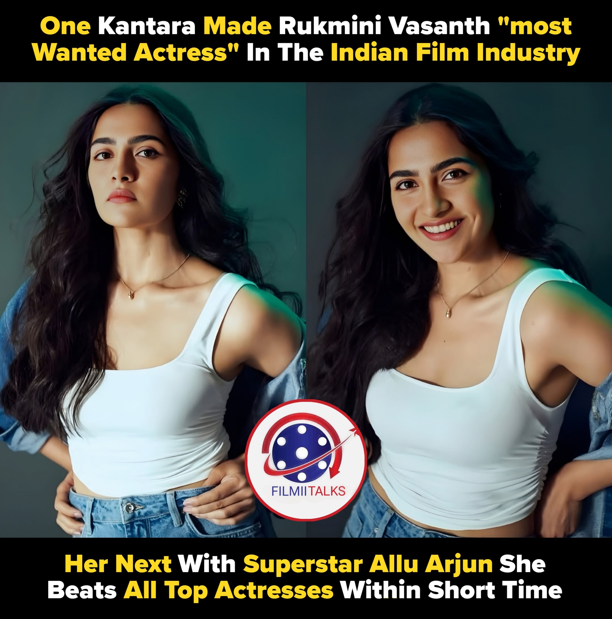 filmiitalks - Rukmini Vasanth’s meteoric rise continues! 🌟... | Facebook