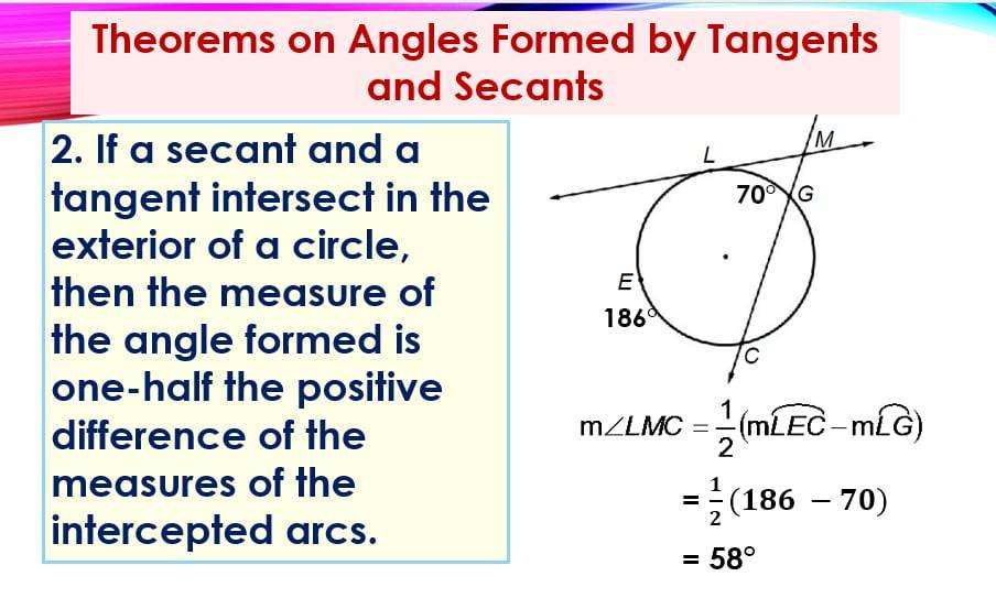 Math Mom - Next Lesson: Angles formed by secants and... | Facebook