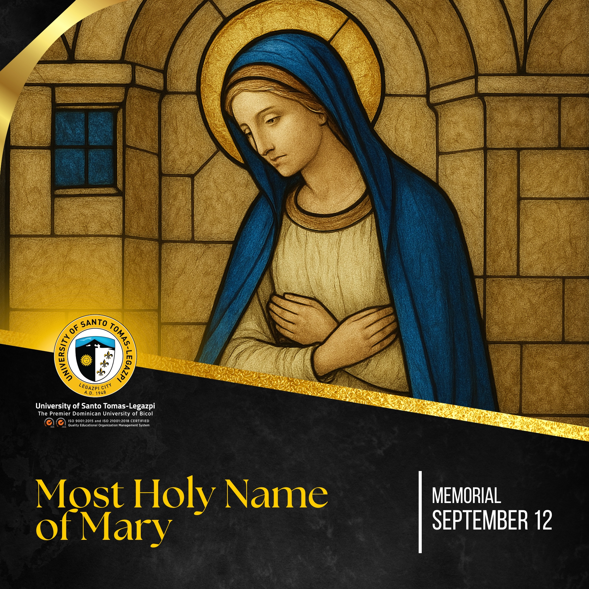 The memorial of the Most Holy Name of Mary was established in the 17th ...