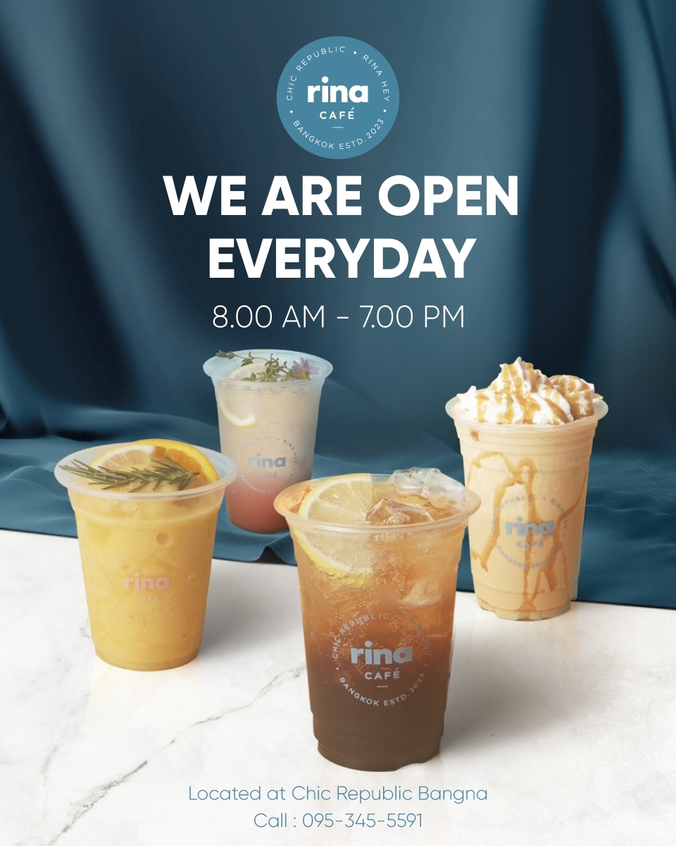 Chic Republic Welcome To Rina Cafe By Chic Republic