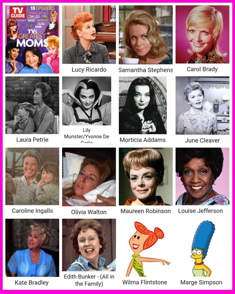 Classic Television Shows 🌹 Happy Mothers Day Facebook