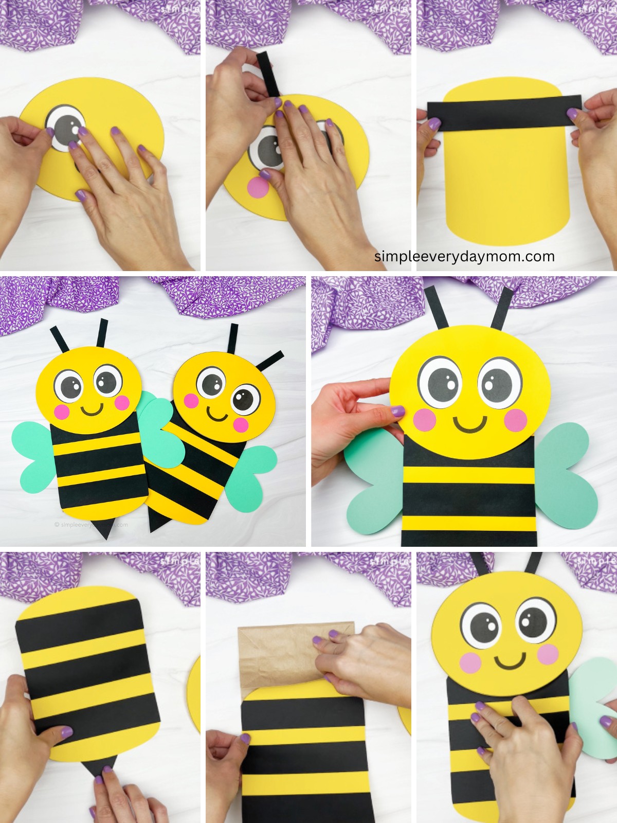 🐝 Bee Puppet Craft ️ Get the... - Simple Everyday Mom | Facebook