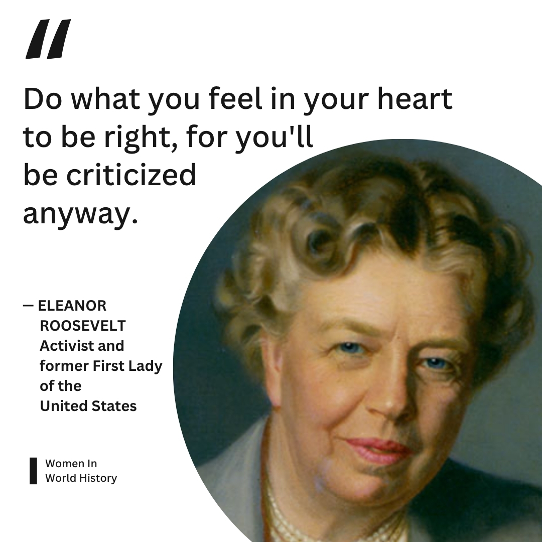 Women - Eleanor Roosevelt completely redefined the role of a First Lady ...