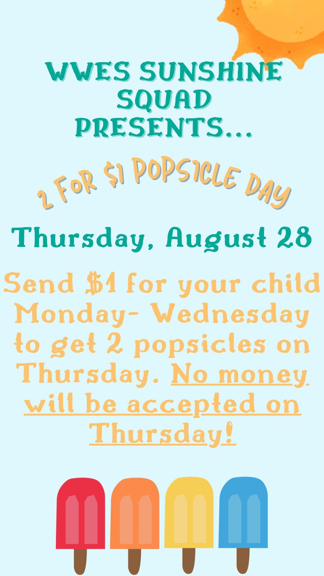 WWES SUNSHINE SQUAD 🌞 Parents, Volunteers, Students & Teachers 🐾 | Facebook