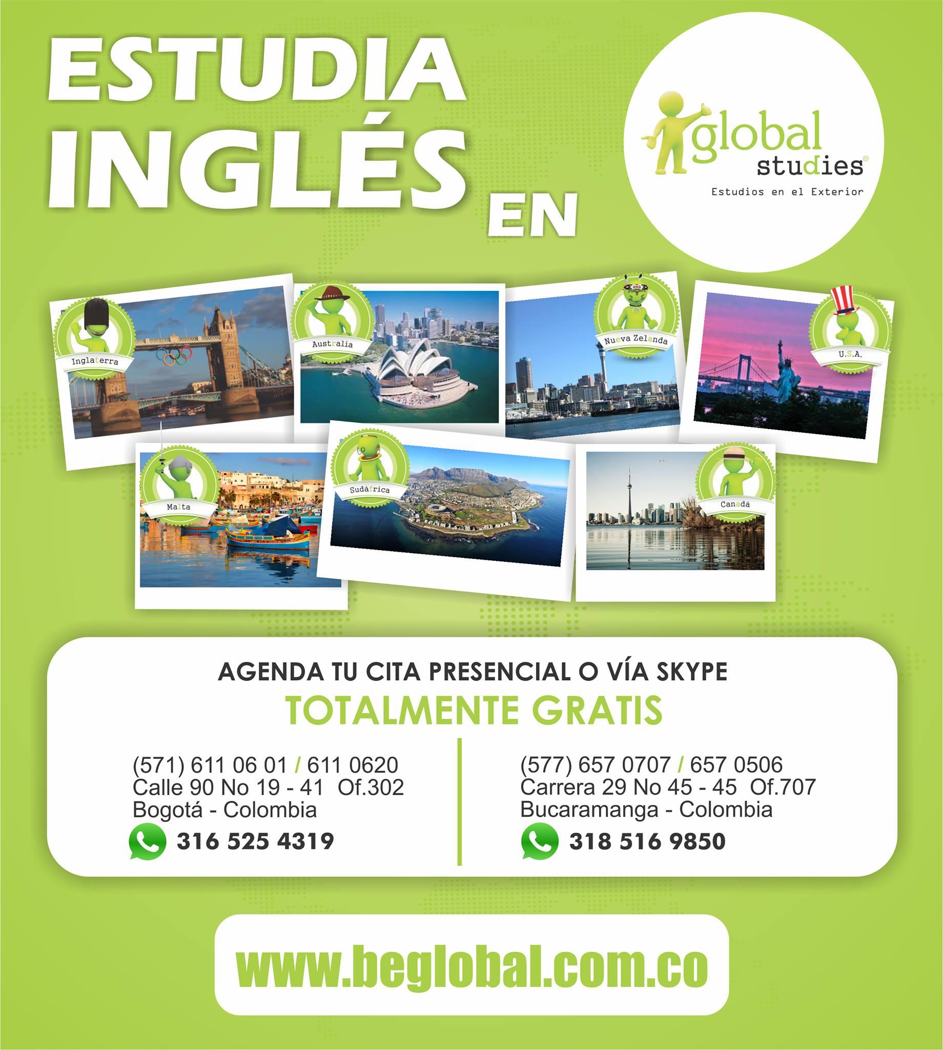 Global Studies Estudios en el Exterior | Bogotá