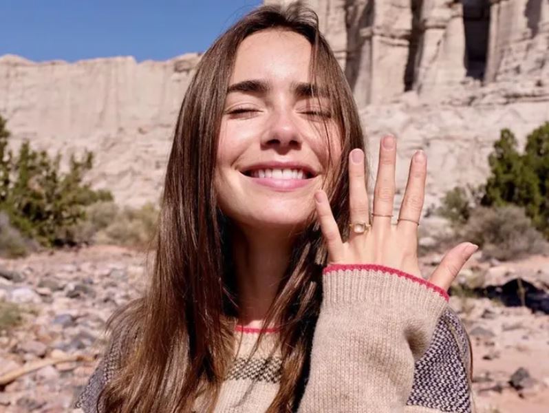 Met 107 Fm Lily Collins ถูกขโมย 💍 แต่งงาน