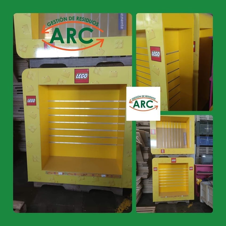♻️ MUEBLE LEGO.... - Gestión de Residuos ARC