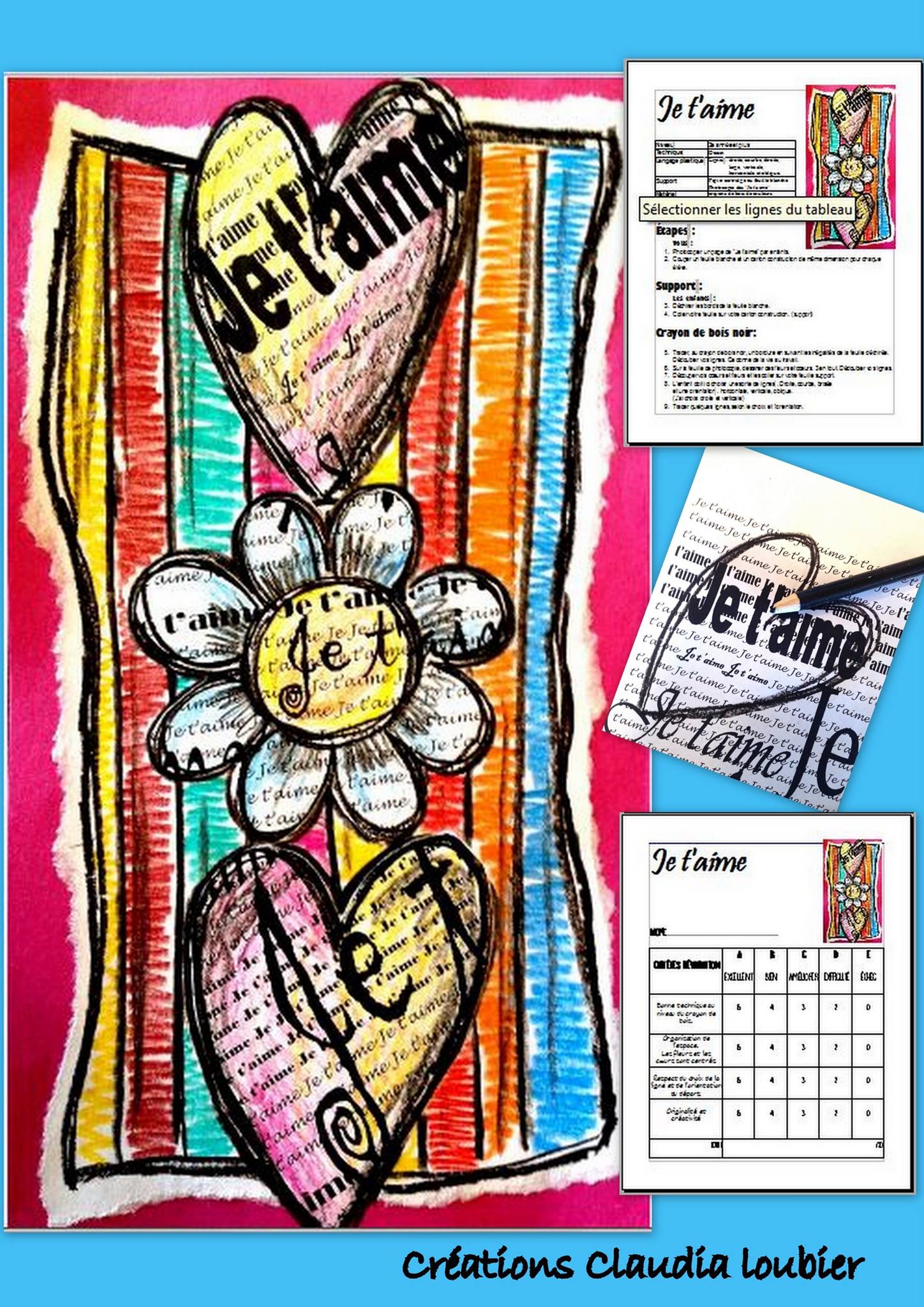 Créations Claudia Loubier - Arts plastiques - Voici un projet ...