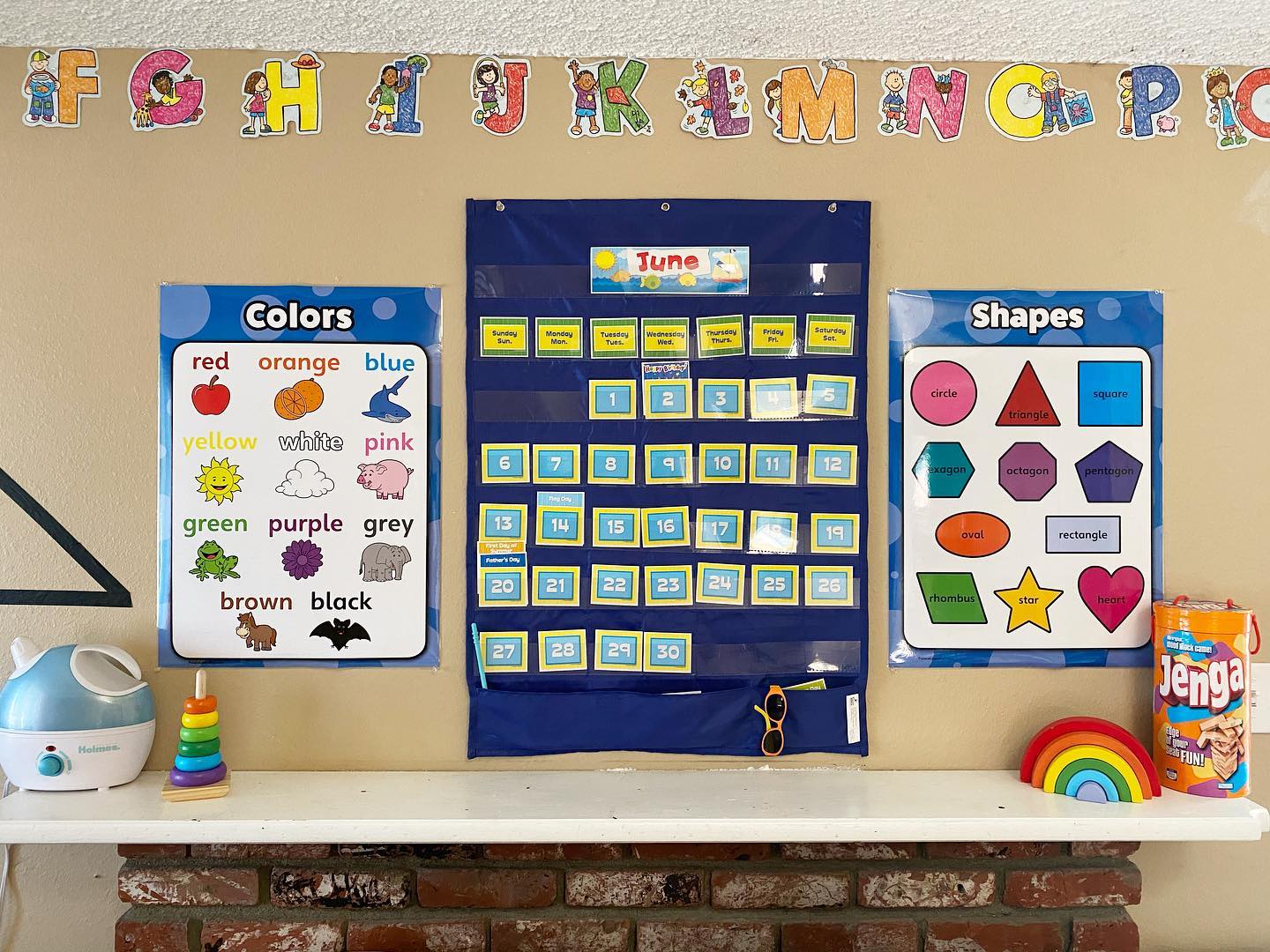 New Circle Time Wall⭐️ We do a daily... - Sunnyside childcare | Facebook