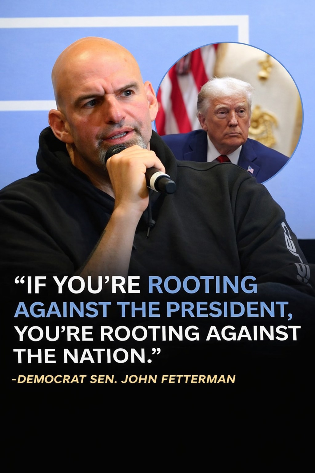 Encounter Democrat Senator John Fetterman Called Out His Own Party