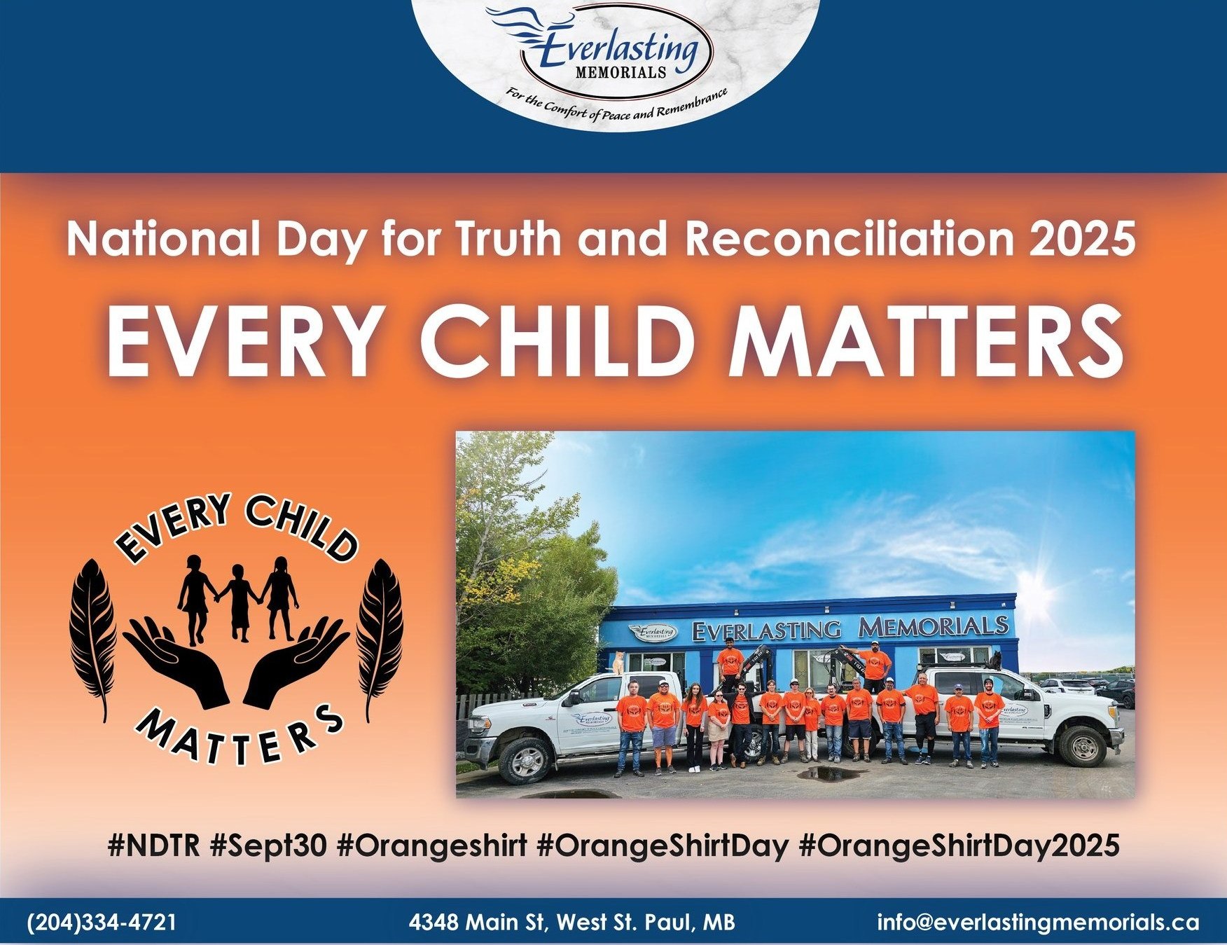 Everlasting - We wear orange. In honour and remembrance of the ...