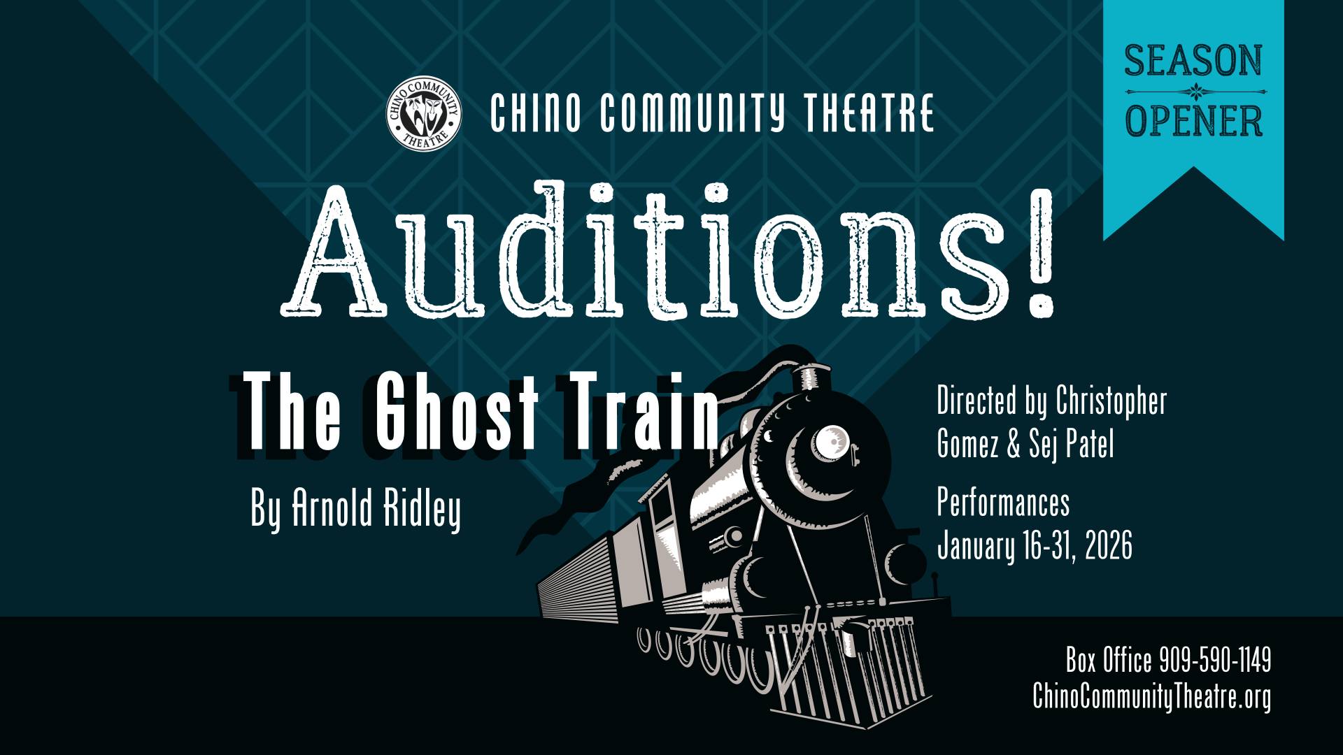 Cct Auditions The Ghost Train