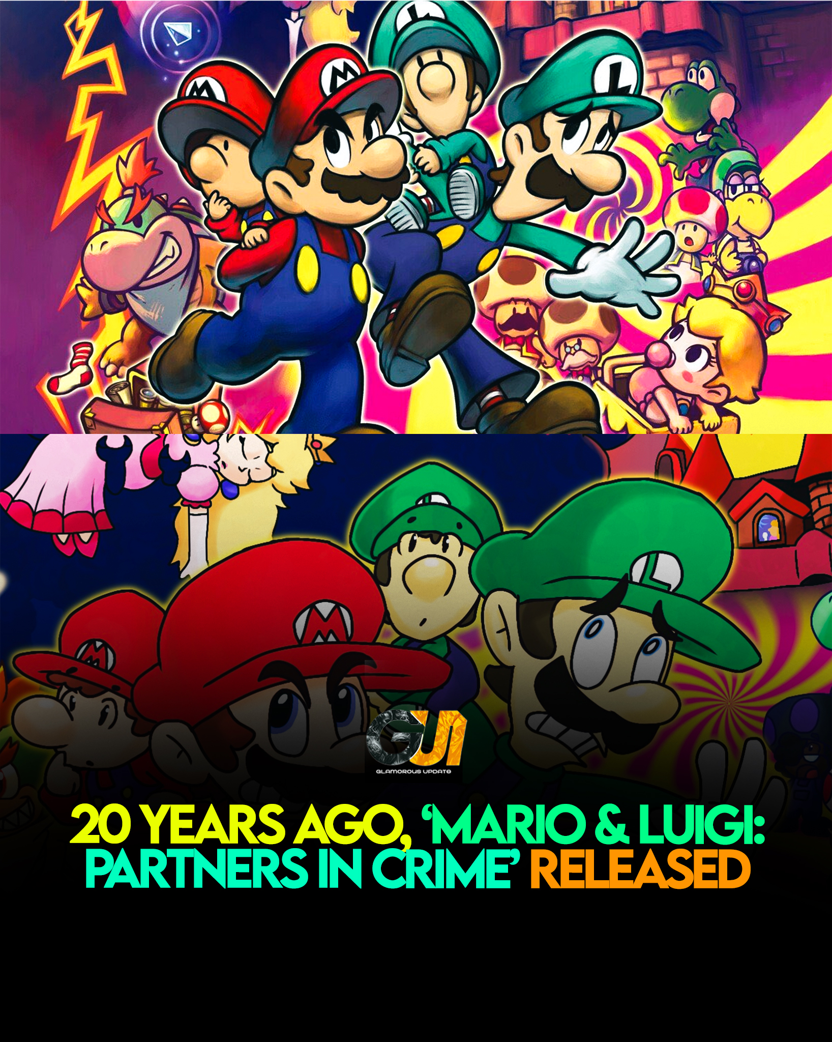 Glamorous - 20 YEARS OF PARTNERS IN CRIME — A MARIO & LUIGI CLASSIC ...