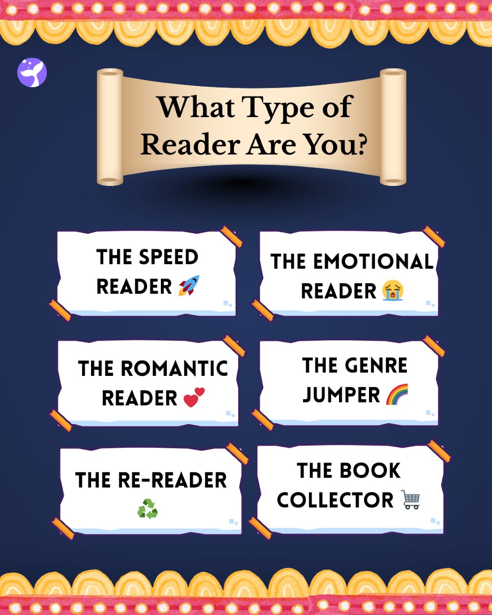 Joyread - What type of reader are you? 📚 Reading... | Facebook