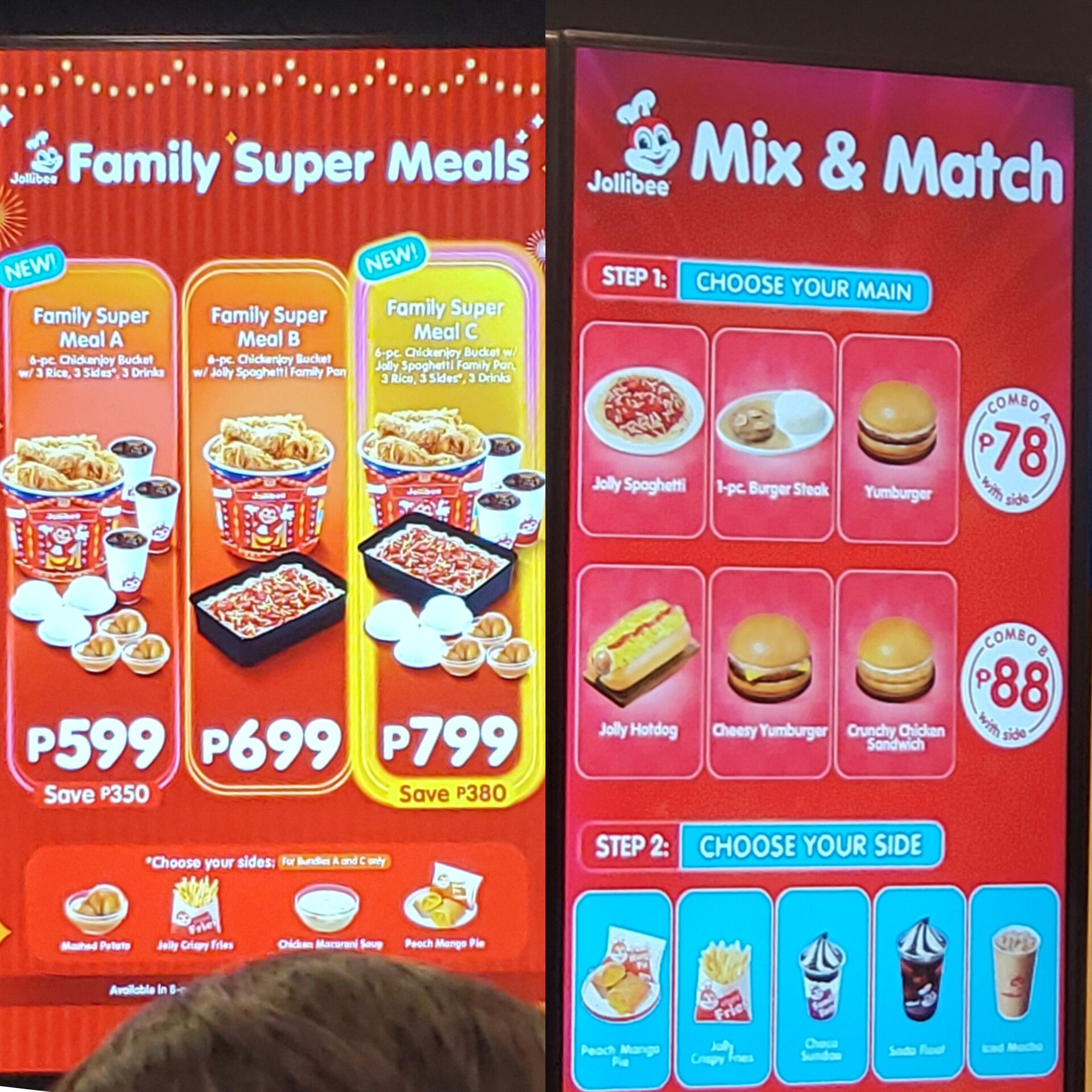 Cherry Sakura - Jollibee family super meals and mix &... | Facebook