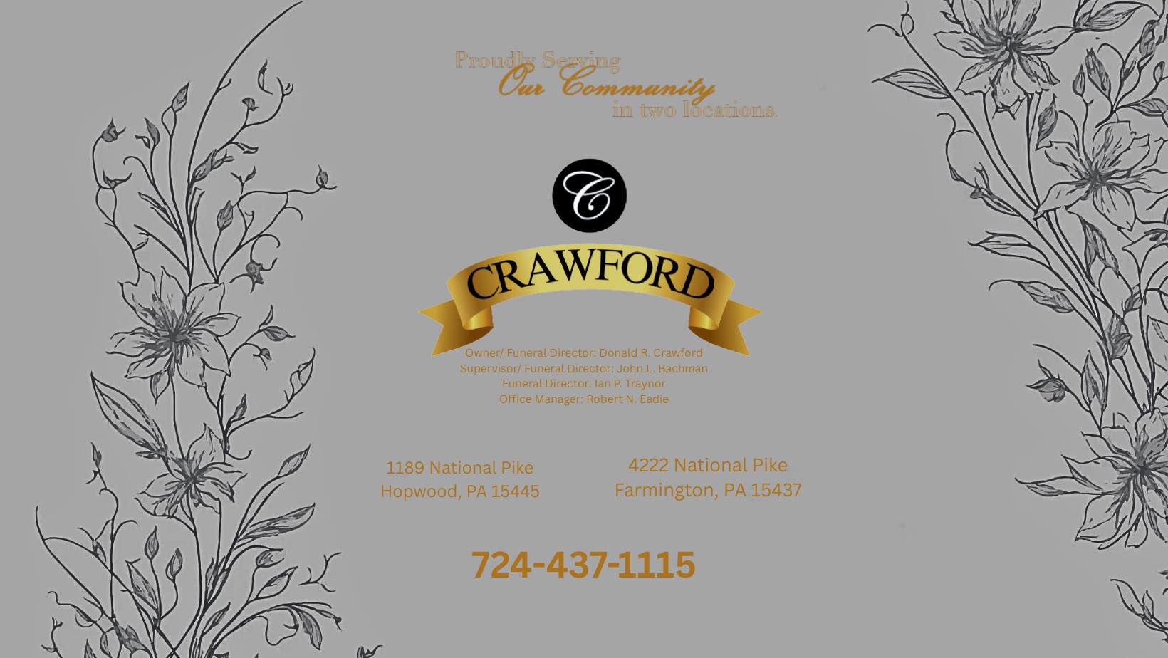 It is with profound sadness that we... - Walker Funeral Home | Facebook