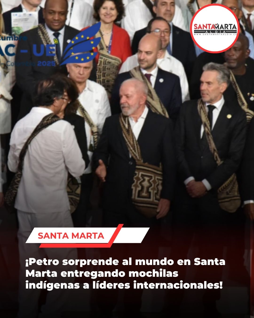 Santa Celacsantamartasmad L En Un Gesto Que Llamó La Atención De