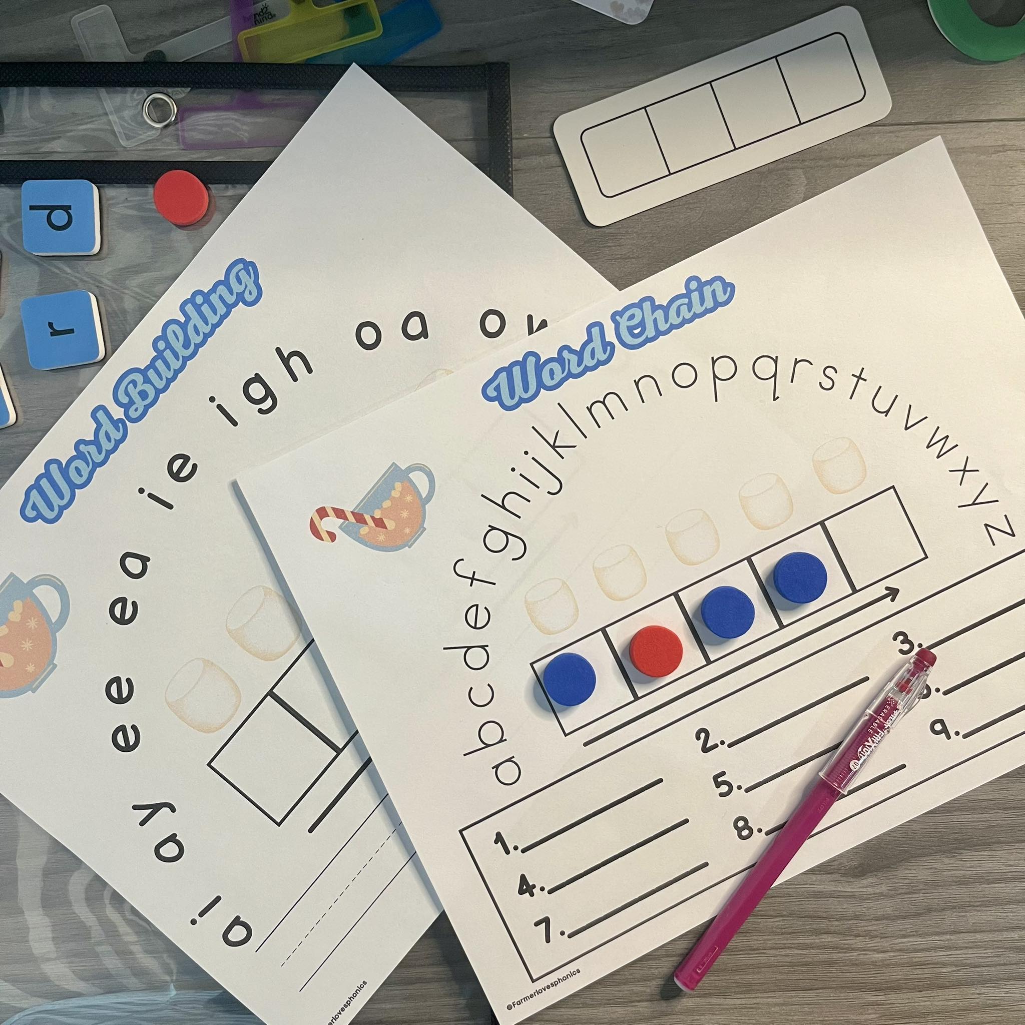 Farmer - Dollar Deal! ️ My winter themed spelling templates are perfect ...